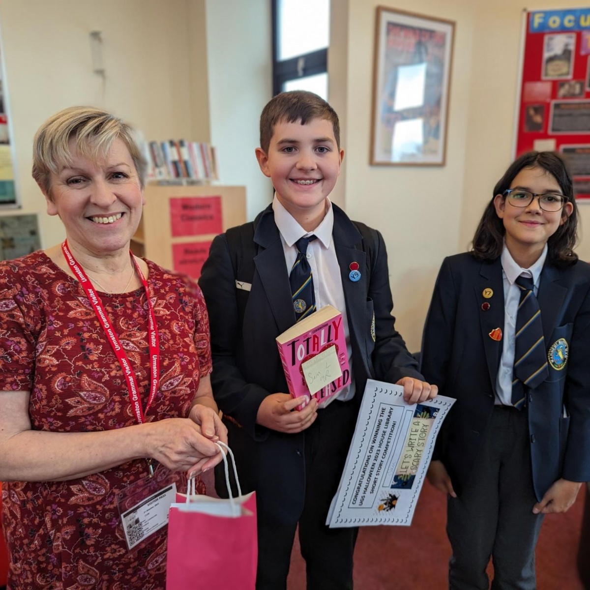 Urmston Grammar School - our short story winners: absolutely brilliant