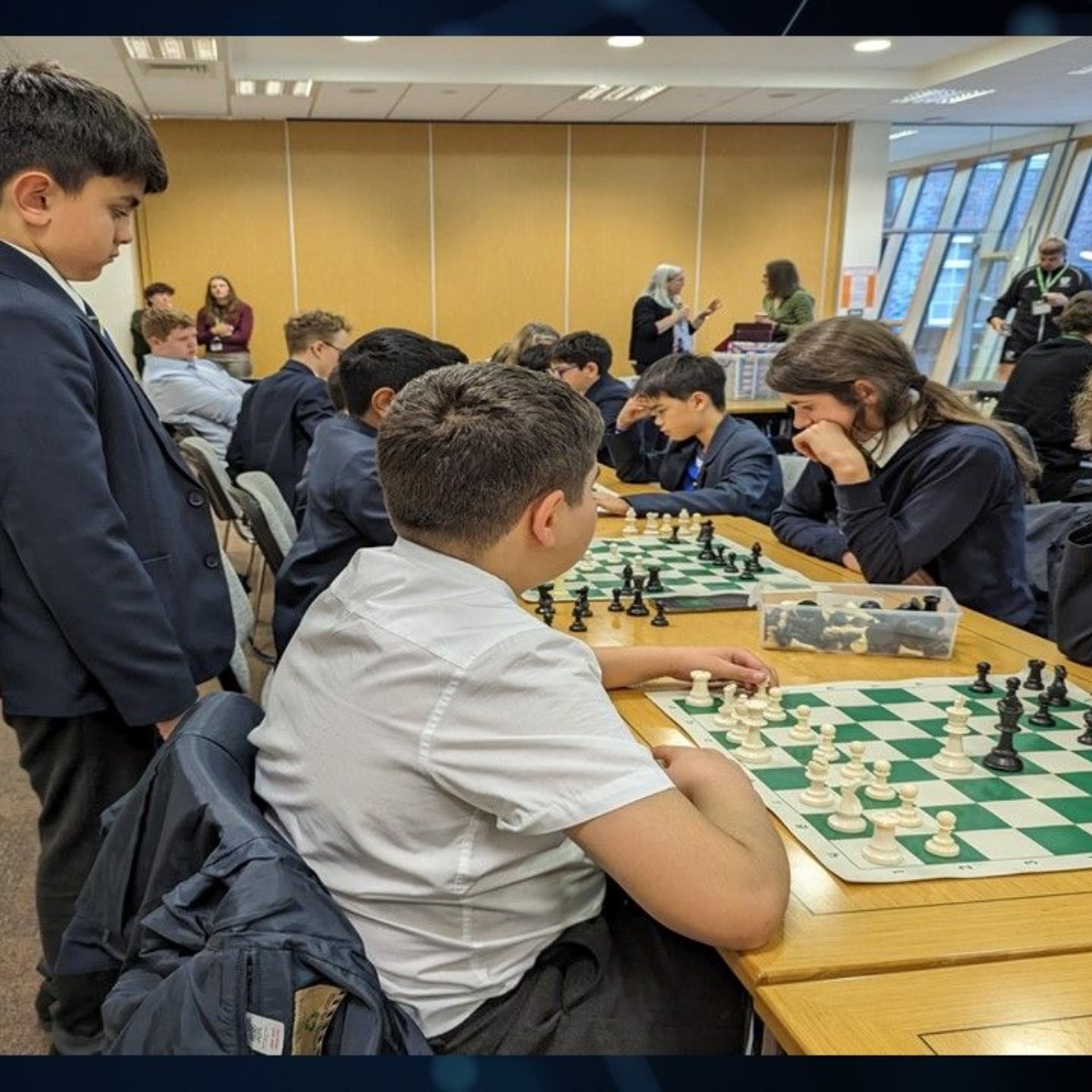 Urmston Grammar School - English schools chess championship at ugs
