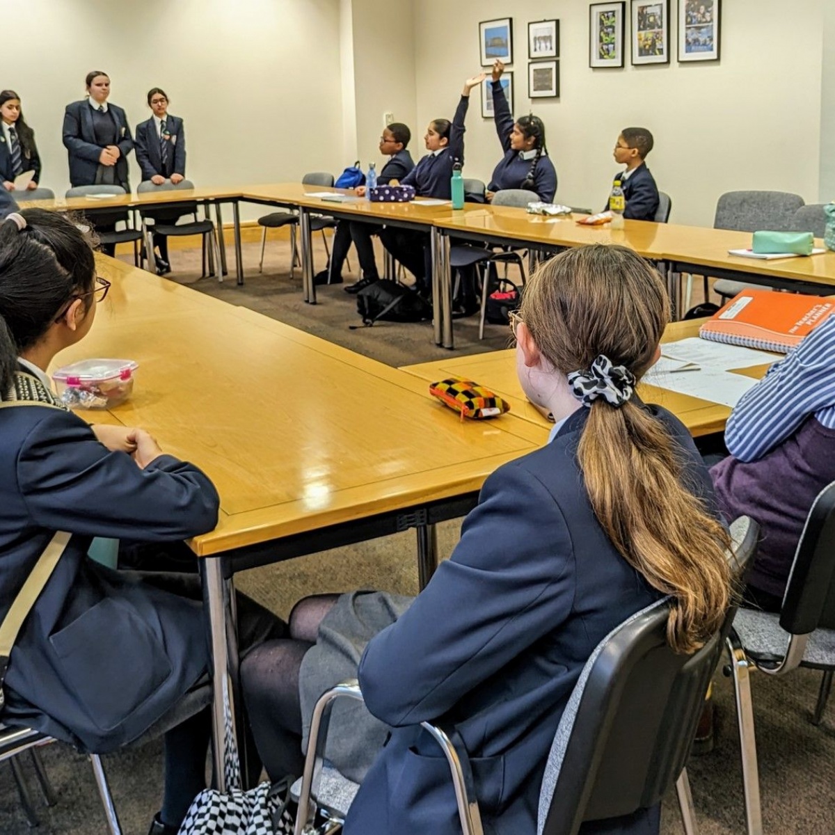 Urmston Grammar School - house public speaking competition round 3