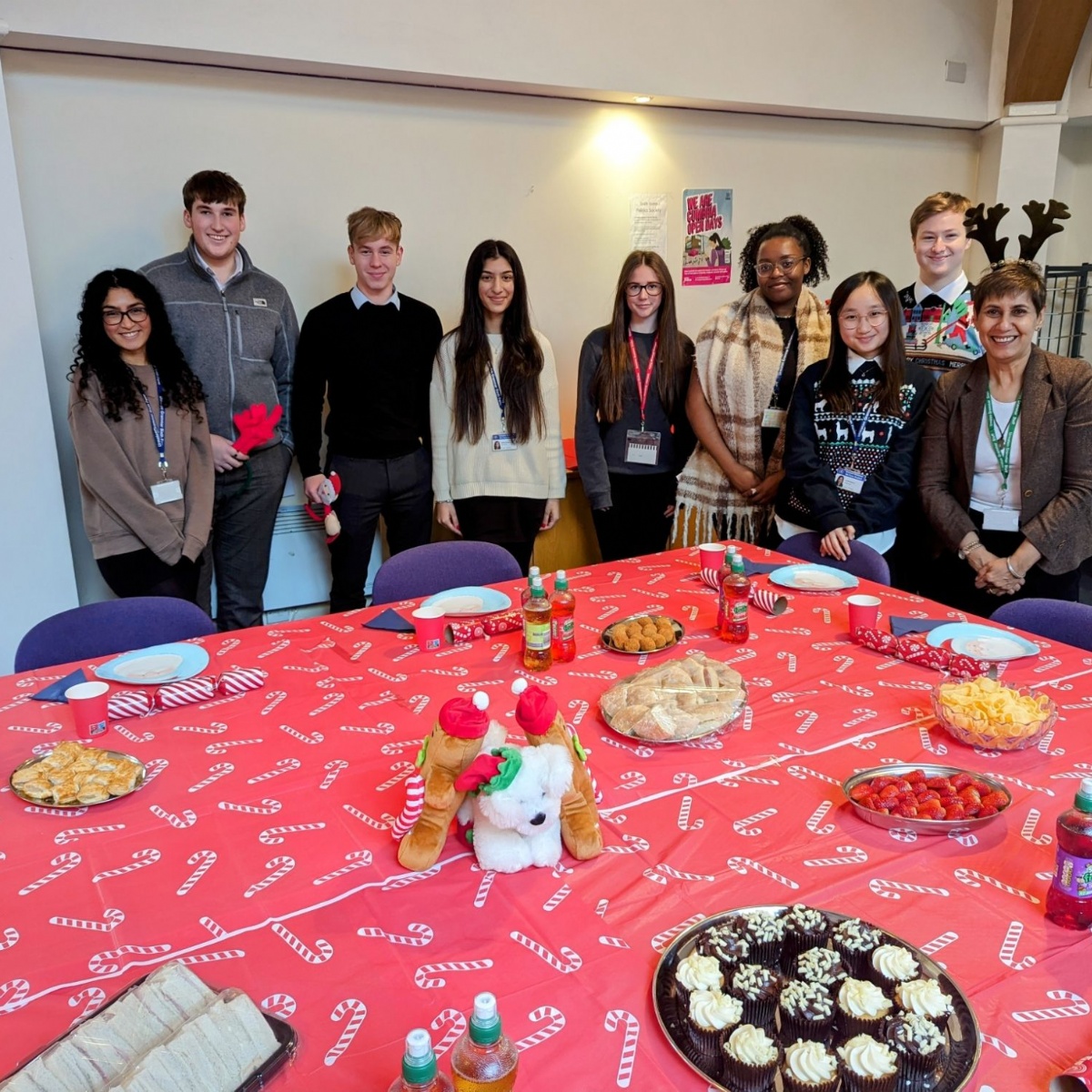 Urmston Grammar School - ugs proud to host Christmas party for Delamere ...