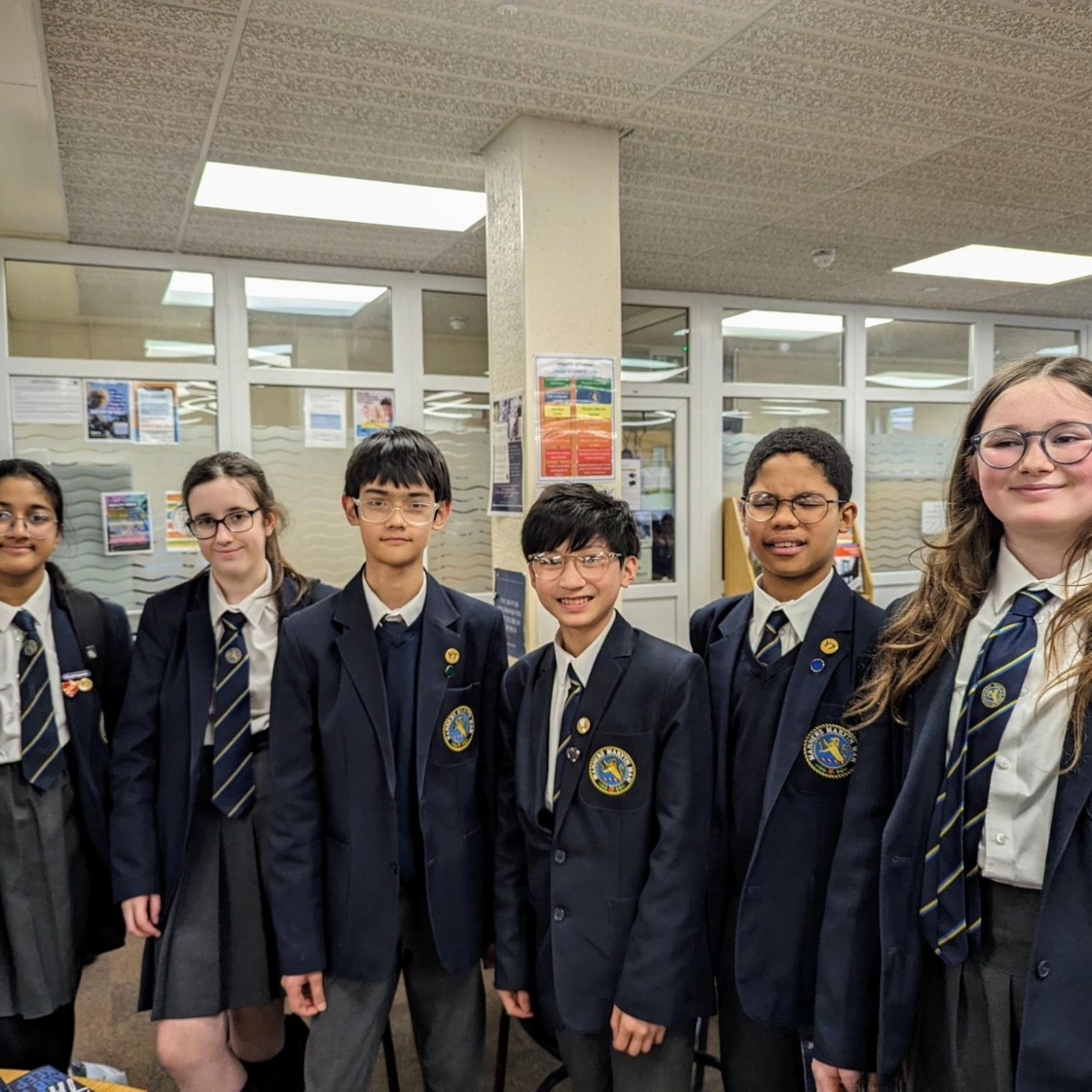 Urmston Grammar School - celebrating world book night at ugs