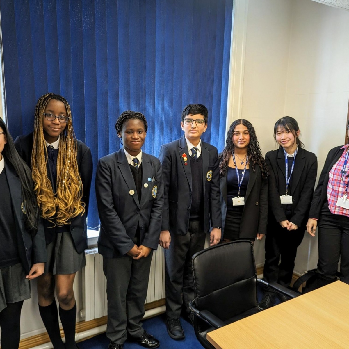 Urmston Grammar School - ambassadors launch Tara at ugs