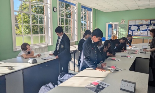 Urmston Grammar School - crest award science club