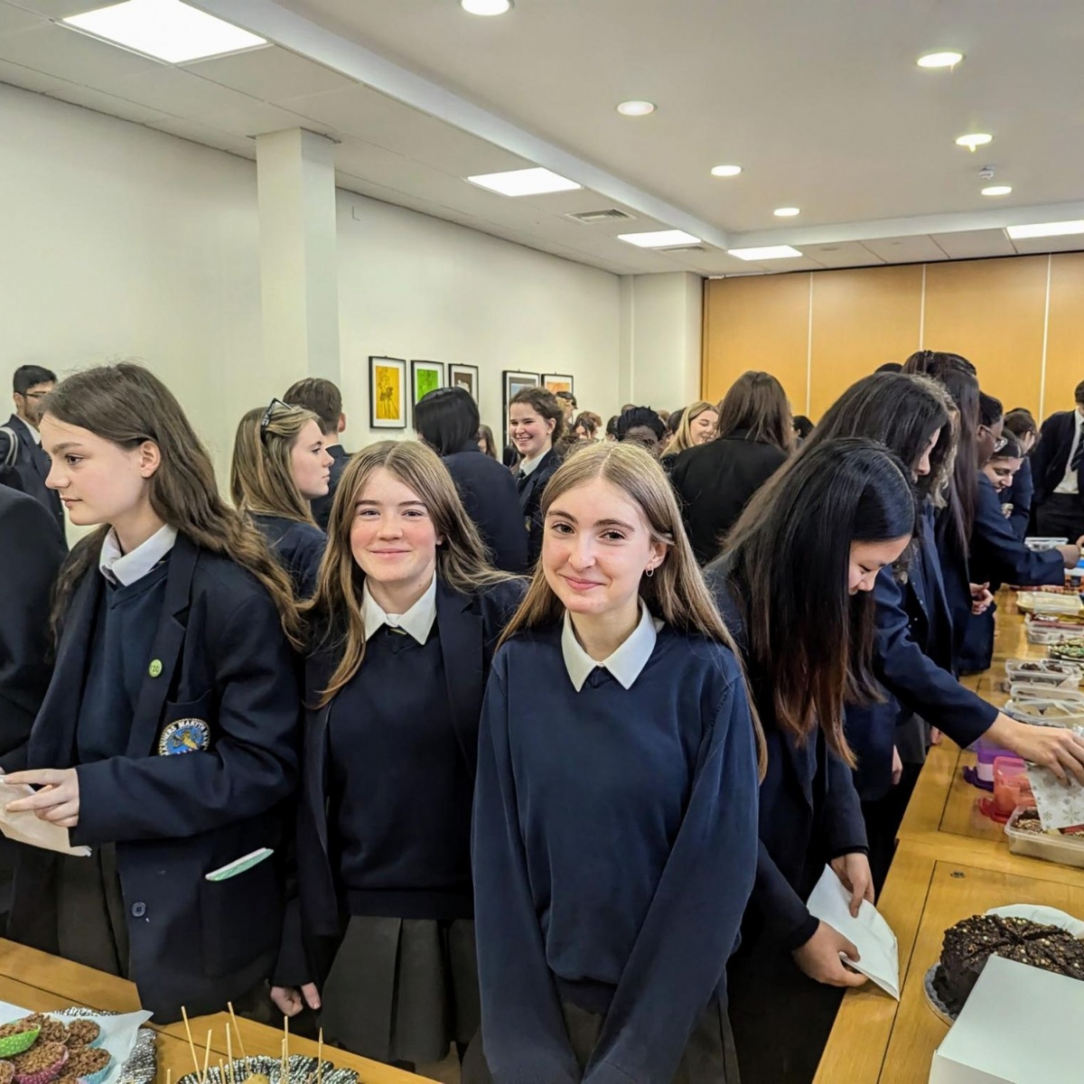 Urmston Grammar School - art bake & cake sale