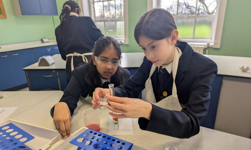 Urmston Grammar School - science club mix it up