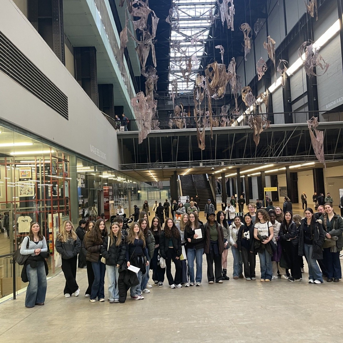 Urmston Grammar School - art students visit london