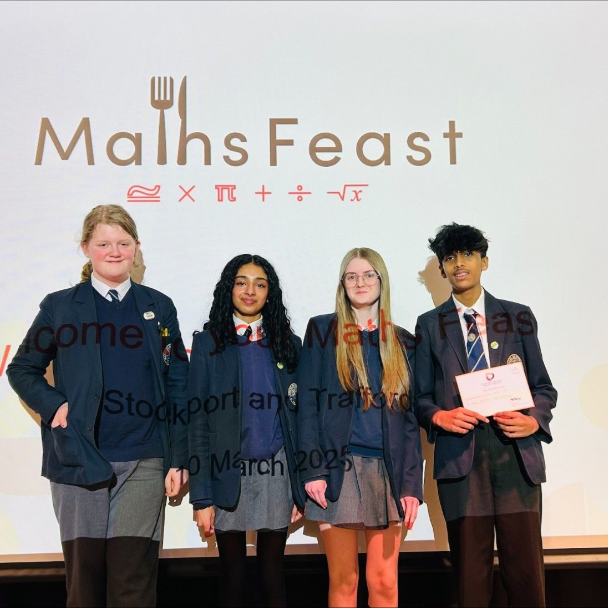 Urmston Grammar School - maths feast