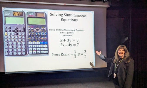 Urmston Grammar School - year 11 success assembly