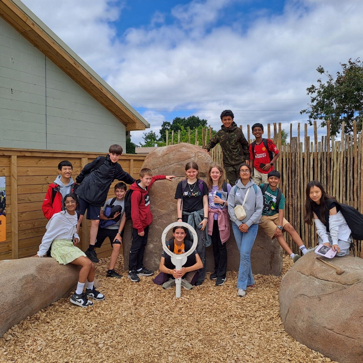 Urmston Grammar School - year 7 visit chester zoo